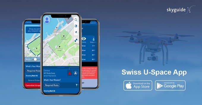 skyguide launches U-Space Apps for drones – apps enable automated ...
